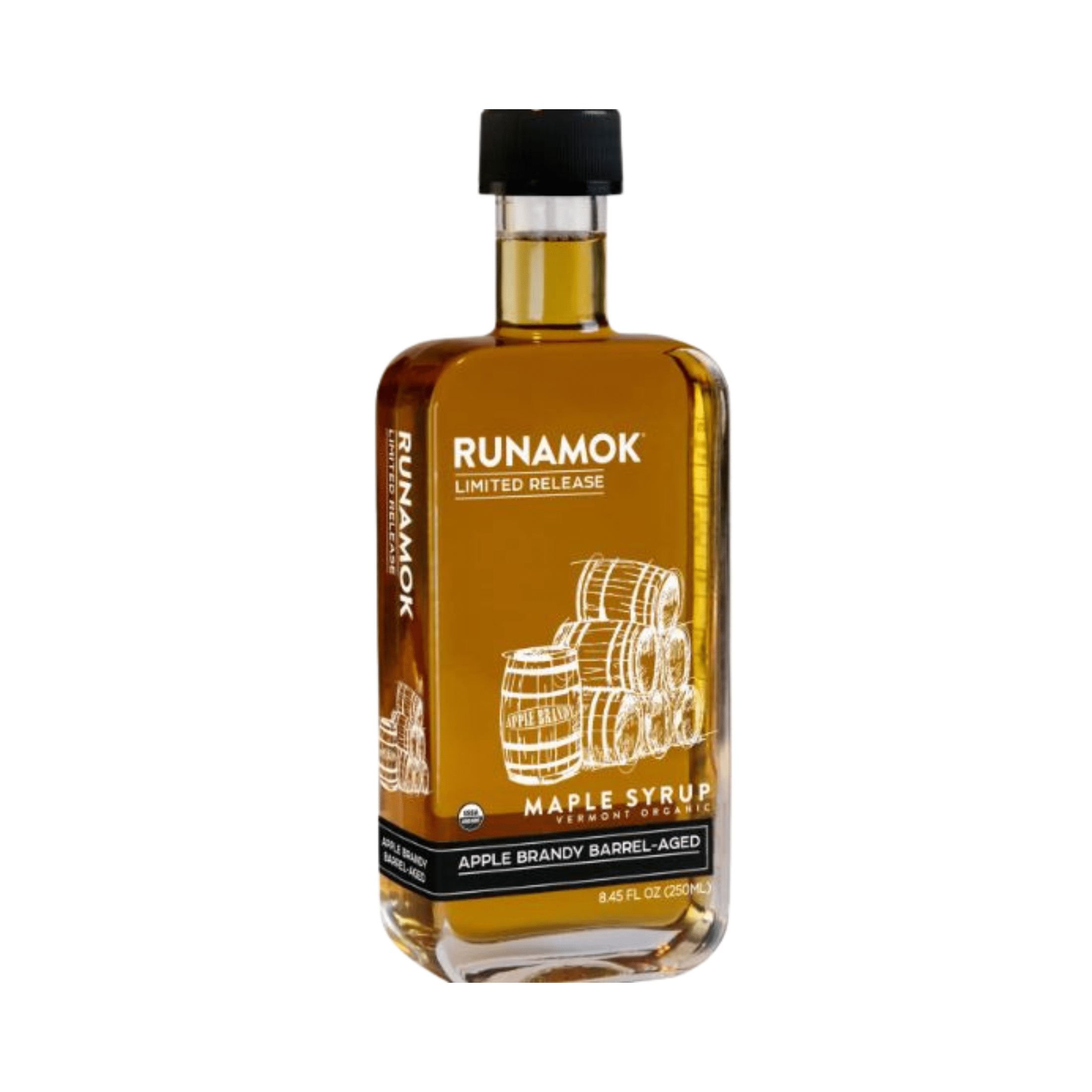 Runamok Apple Brandy Barrel-Aged Organic Maple Syrup – Midtown Olive Oil